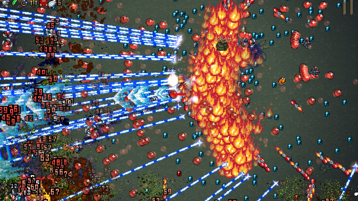 All weapon evolutions in Vampire Survivors: Operation Guns – Destructoid