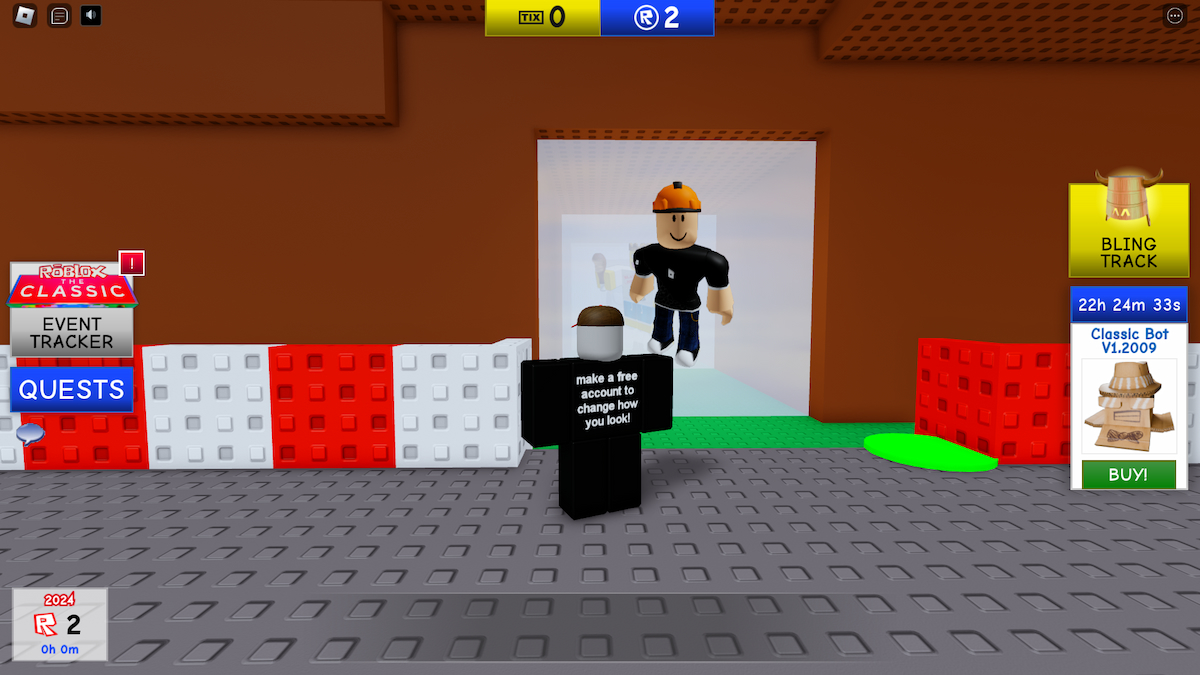 All Roblox The Classic secrets: Character Doors, Wardrobe Secret, and more