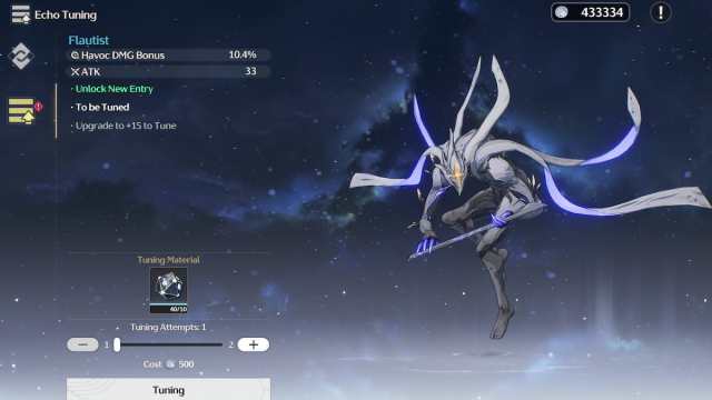 How to tune the Echo in the Echoes interface in Wuthering Waves ...