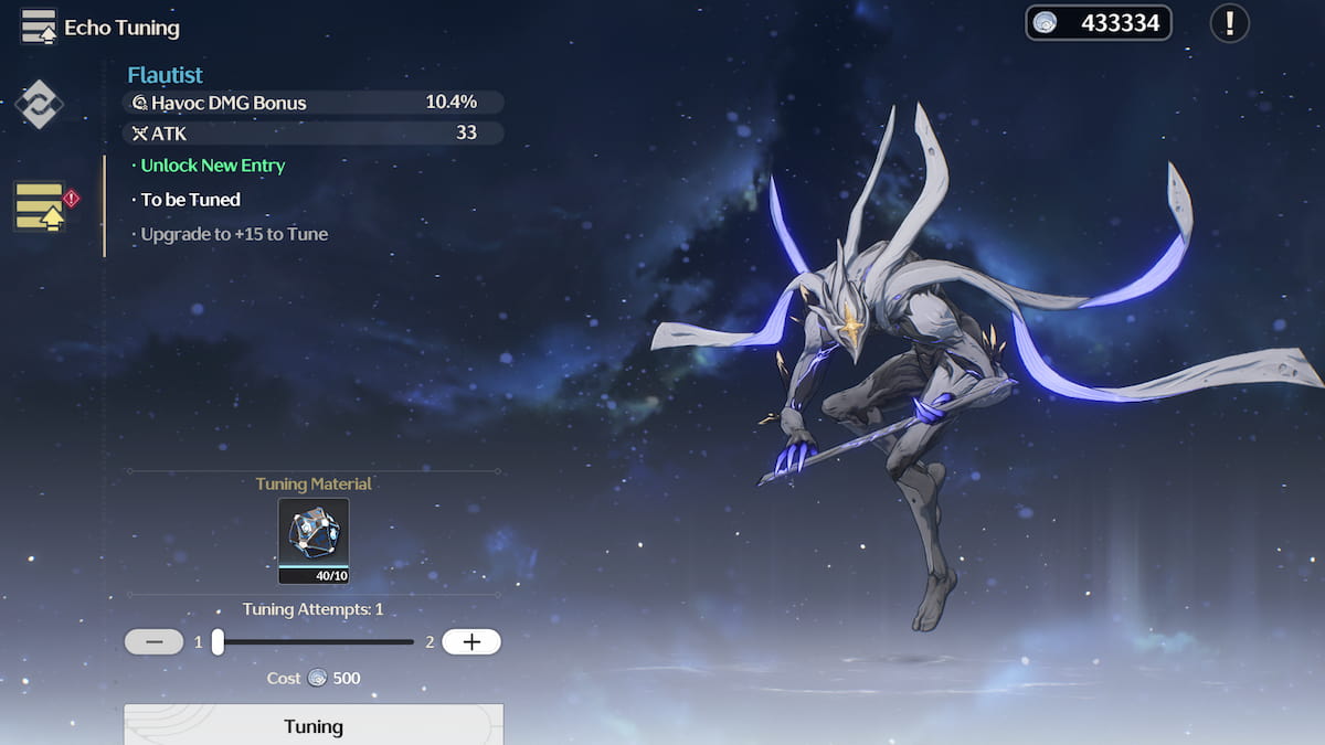 How to tune the Echo in the Echoes interface in Wuthering Waves ...