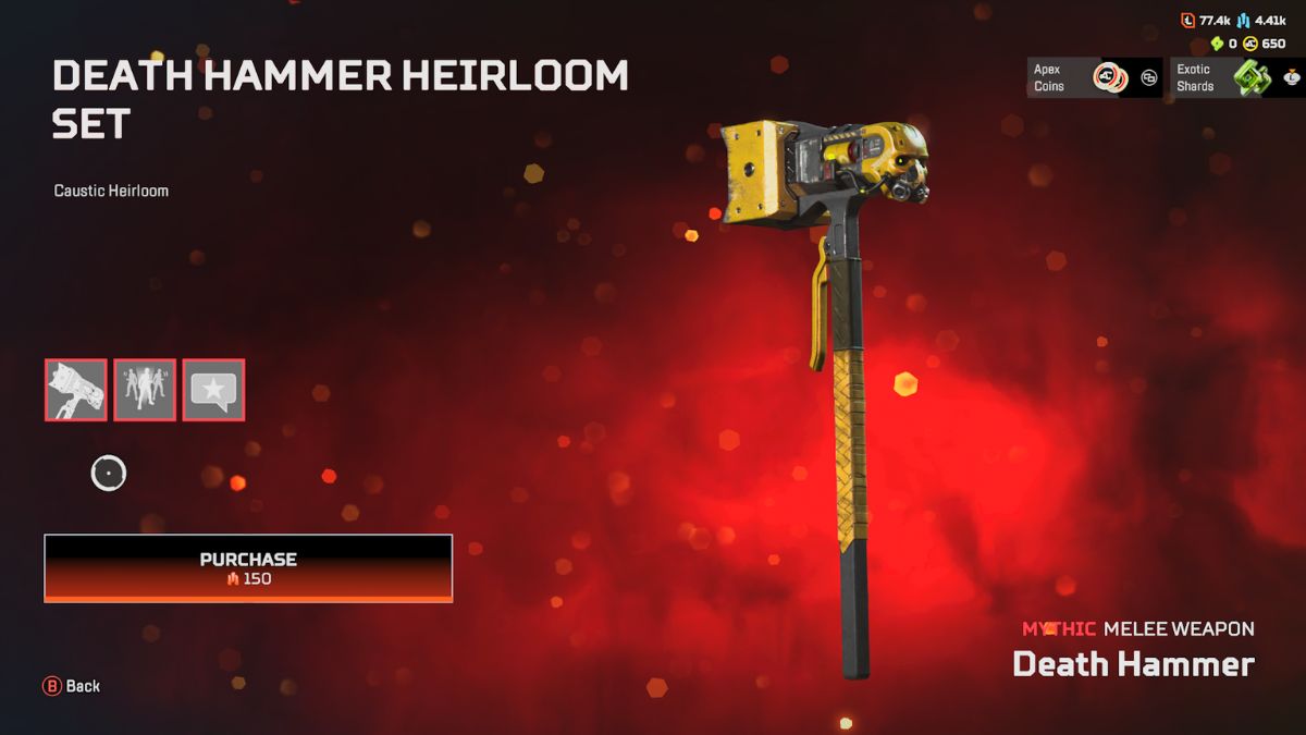 Apex Legends: All heirlooms (so far) – Destructoid