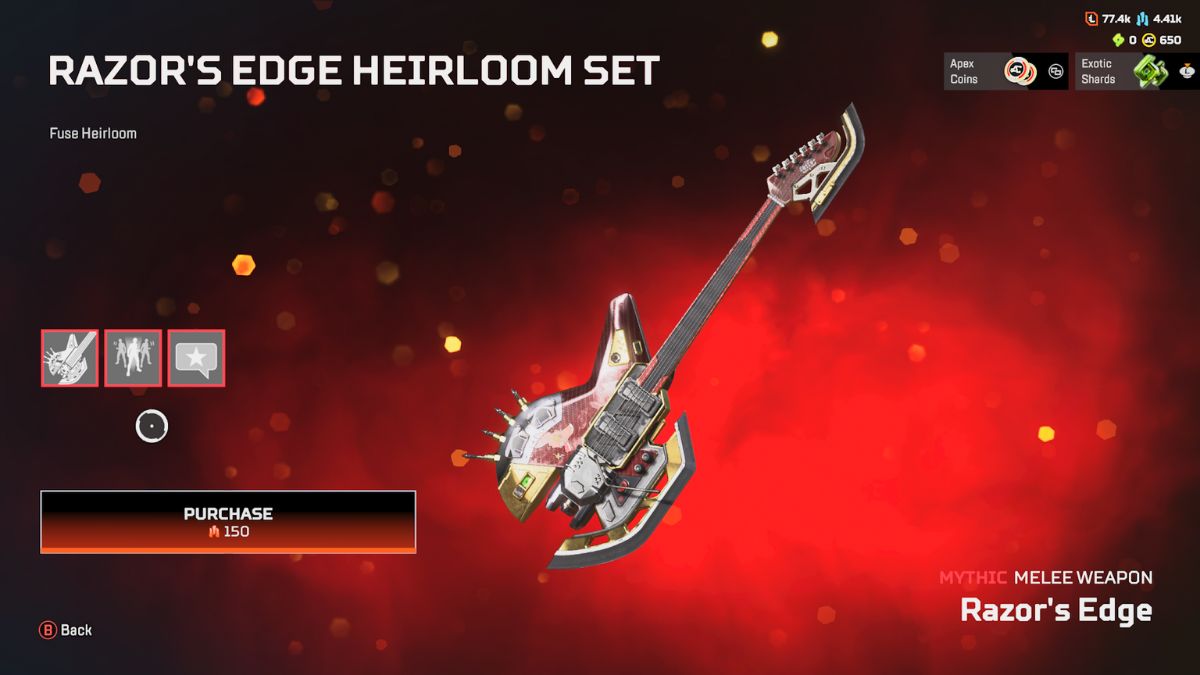 Apex Legends: All heirlooms (so far) – Destructoid