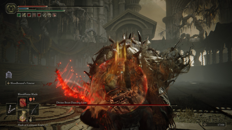 How to beat Divine Beast Dancing Lion in Elden Ring Shadow of the Erdtree
