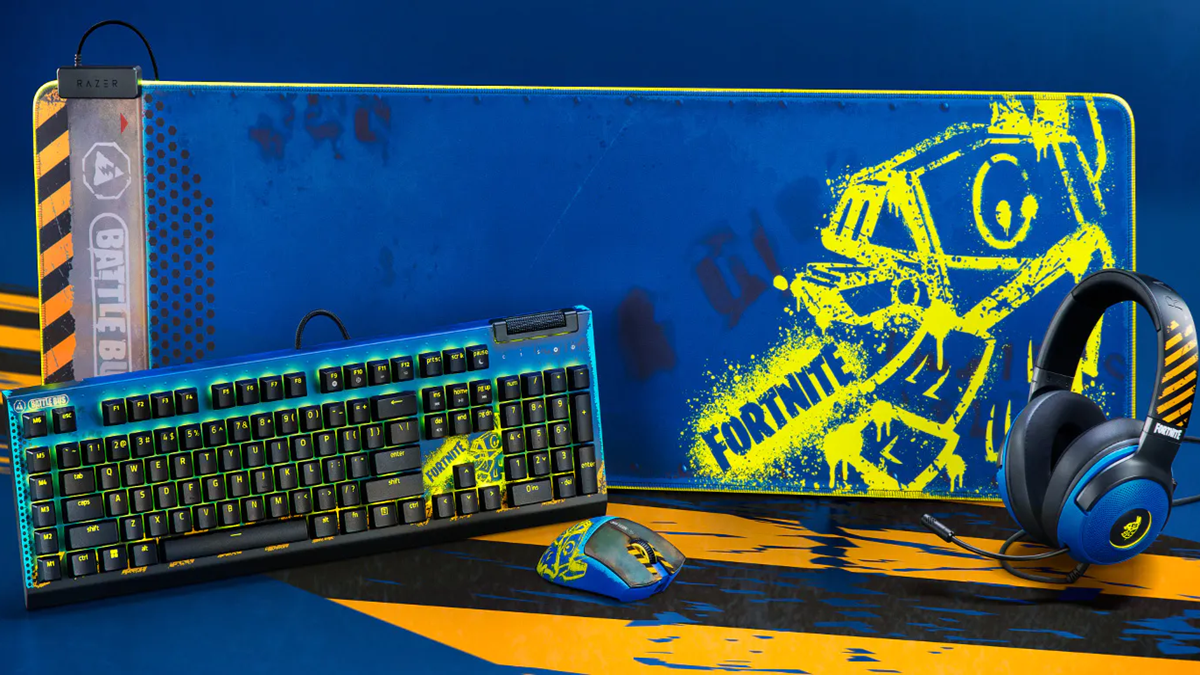 New Fortnite-themed Razer peripheral lineup is great for forty fans ...