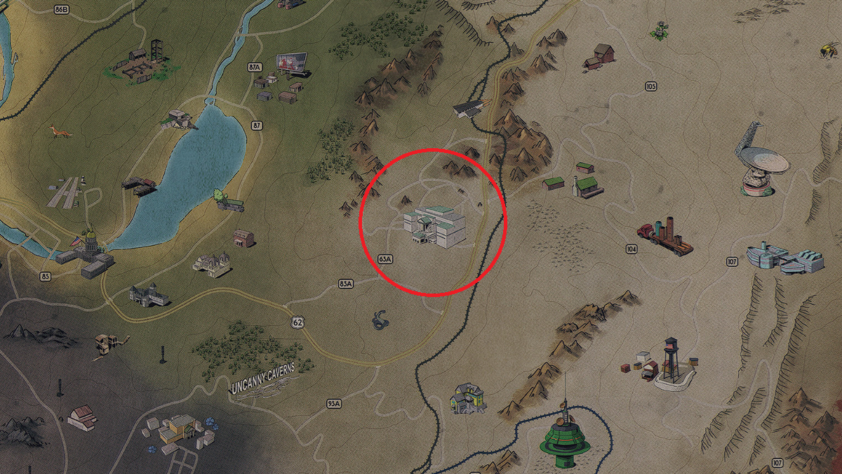 Where is Minerva in Fallout 76 Skyline Valley