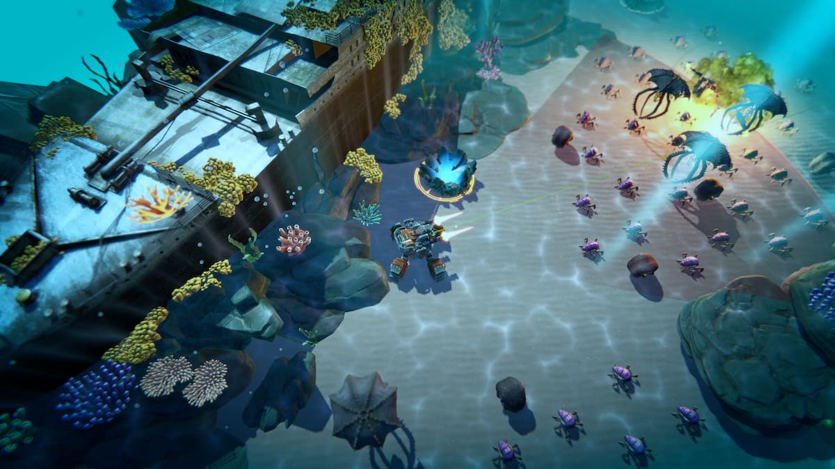 Codename: Ocean Keeper is Vampire Survivors with an underwater mecha twist