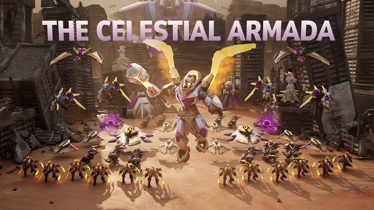Stormgate third faction revealed to be the Celestial Armada, RTS enters Early Access on August ...