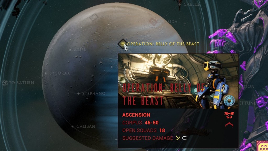 How to access the Ascension mission type in Warframe – Destructoid
