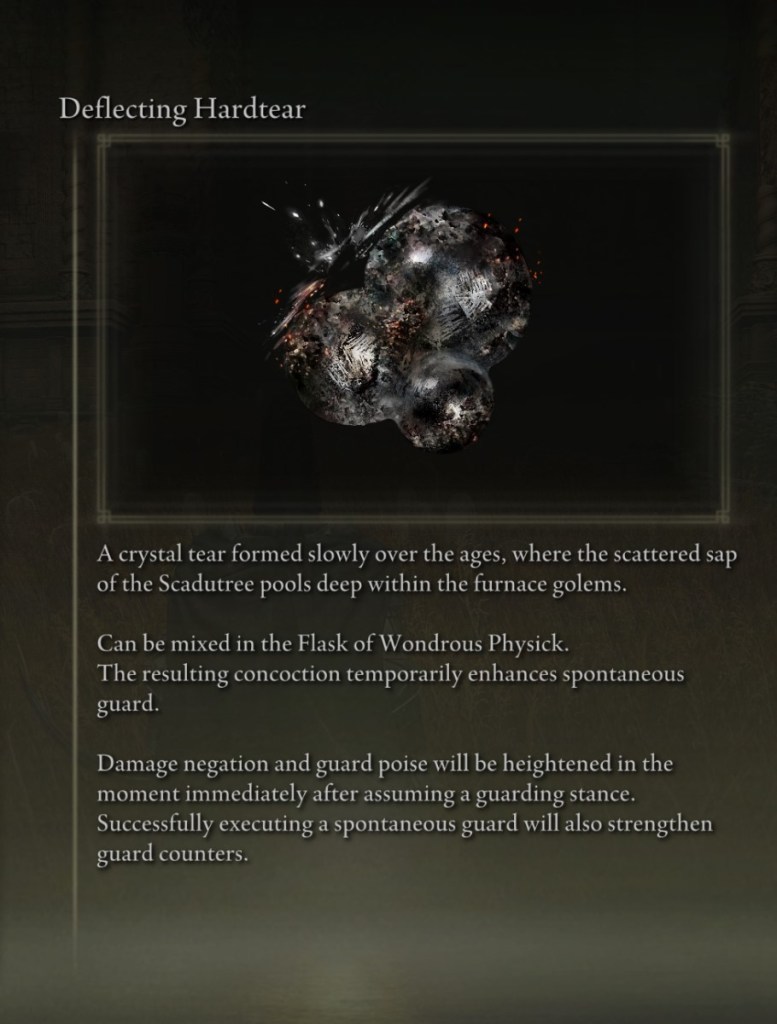 How to use the Deflecting Hardtear in Shadow of the Erdtree