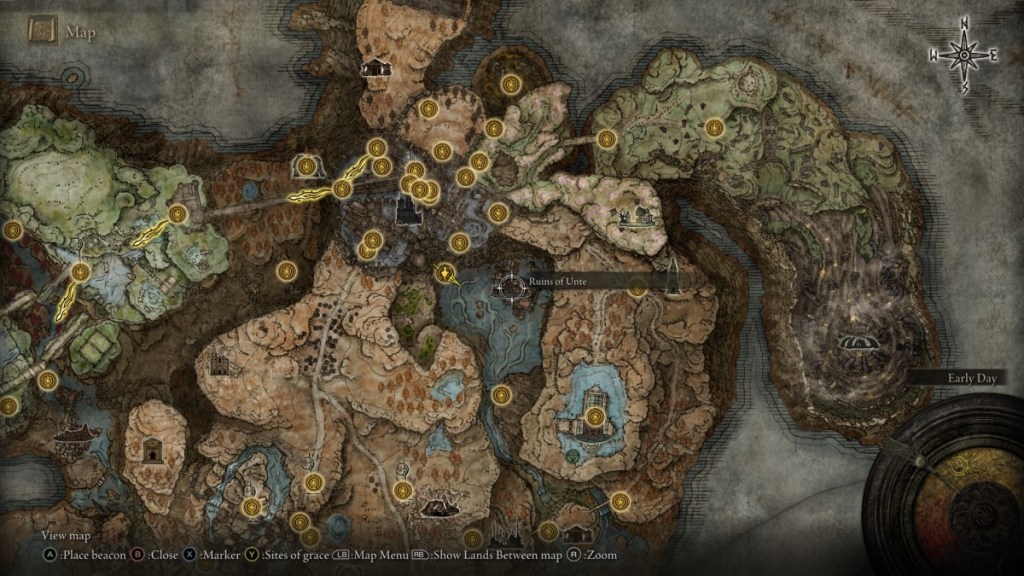 How to access the Ruins of Unte in Elden Ring Shadow of the Erdtree ...