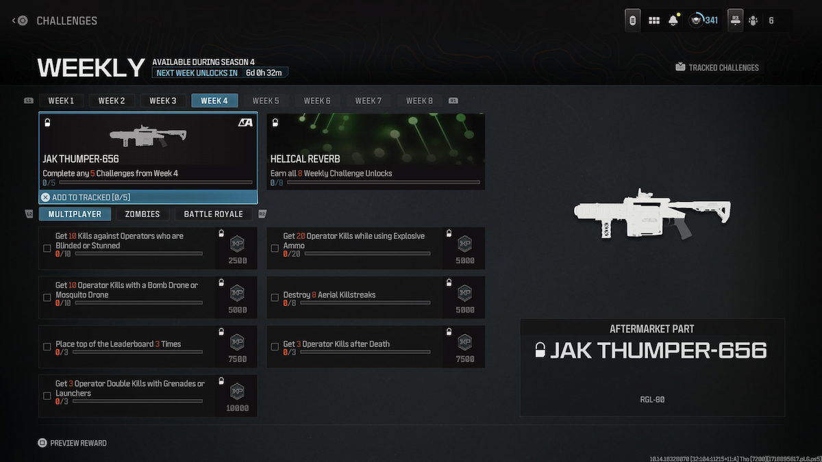 MW3 and Warzone Season 4 Week 4 Weekly Challenges and how to complete them