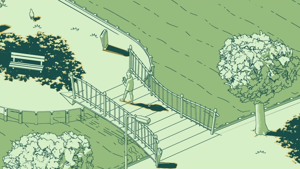 SCHiM is a chill navigation game where you play as a shadow-hopping ...