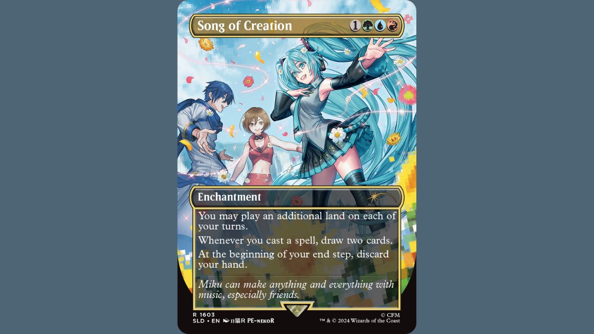 All cards in the MTG Secret Lair × Hatsune Miku: Digital Sensation drop