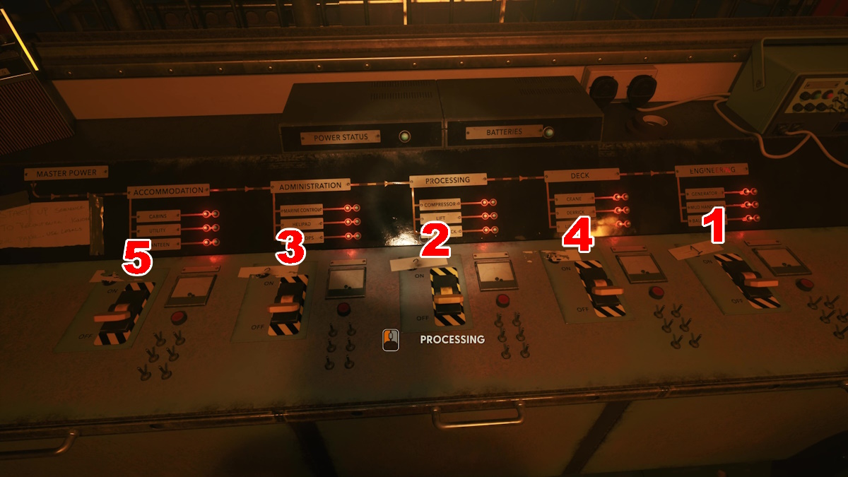 How to solve the generator puzzle in Still Wakes the Deep – Destructoid