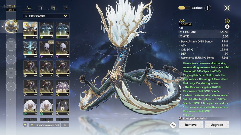 The best Jinhsi build in Wuthering Waves – weapons, Echoes, and team ...