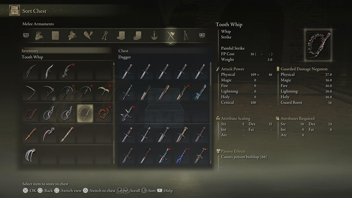 How to get and use the Tooth Whip in Elden Ring: Shadow of the Erdtree