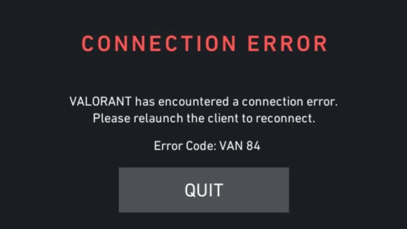 VALORANT's VAN 82 error explained: What causes it & fixes – Destructoid