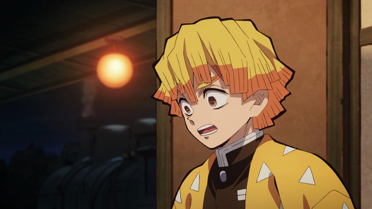 What did Zenitsu's letter say in Demon Slayer Season 4 Episode 7?