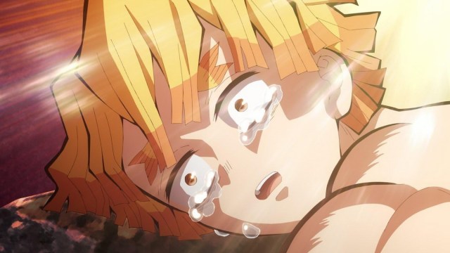 What did Zenitsu's letter say in Demon Slayer Season 4 Episode 7?