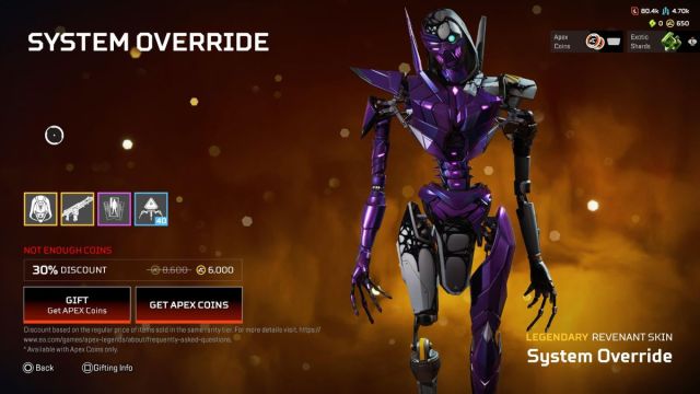Apex Legends: All items in the Corrupted Summer Store – Destructoid
