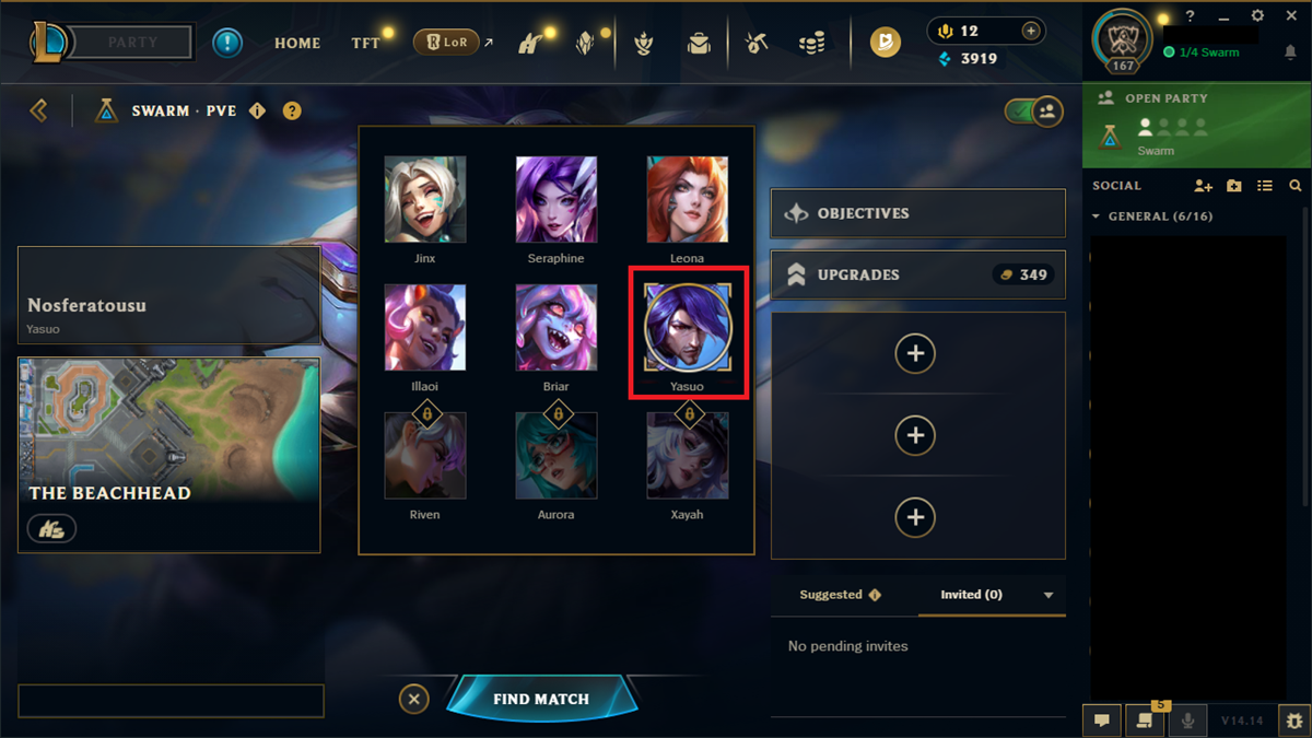 Best LoL Swarm Yasuo build – Destructoid