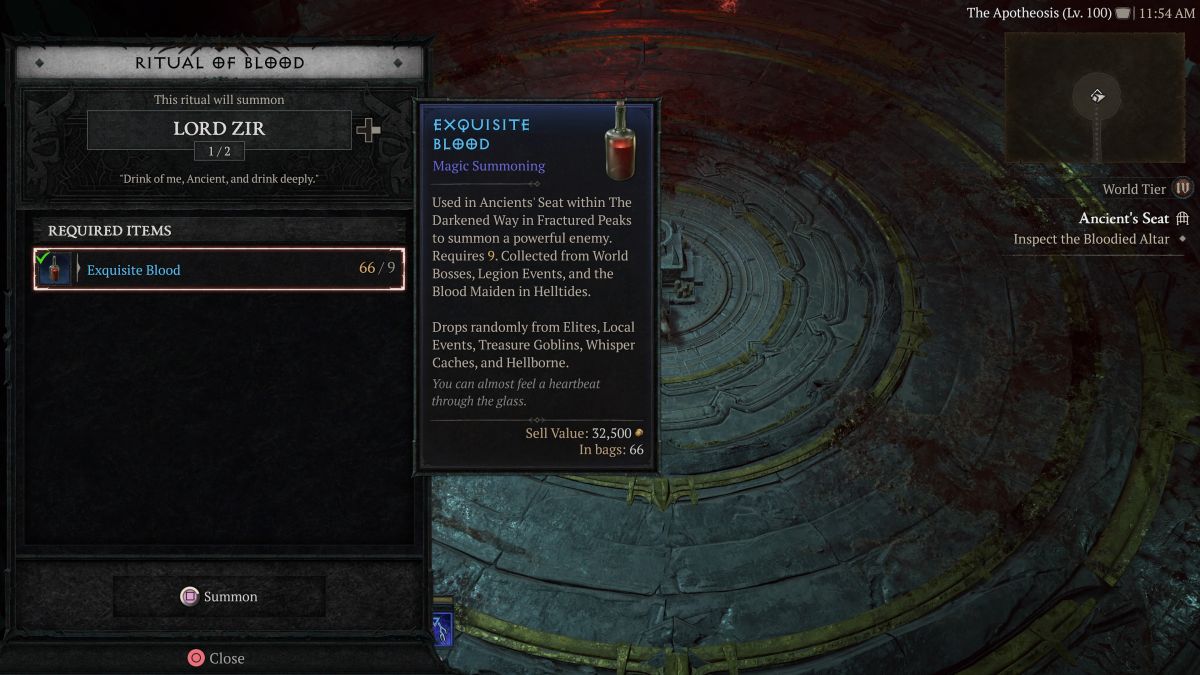 Where is Lord Zir in Diablo 4?