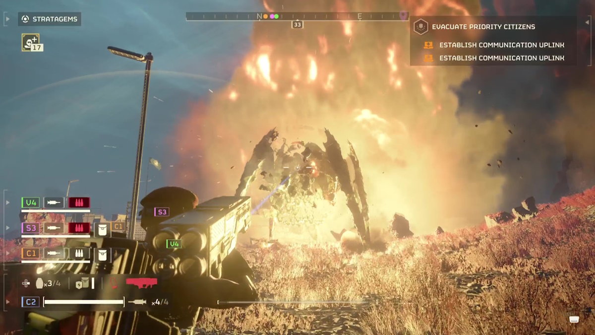 Helldivers 2: How to best use the MLS-4X Commando - Tips and strats ...