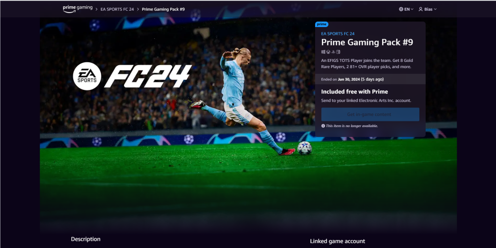 EA FC 24 Prime Gaming rewards – Destructoid