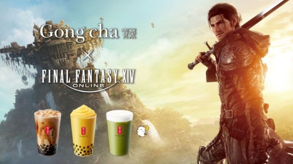 The FFXIV x Gong cha rewards are selling for hundreds thanks to scalpers