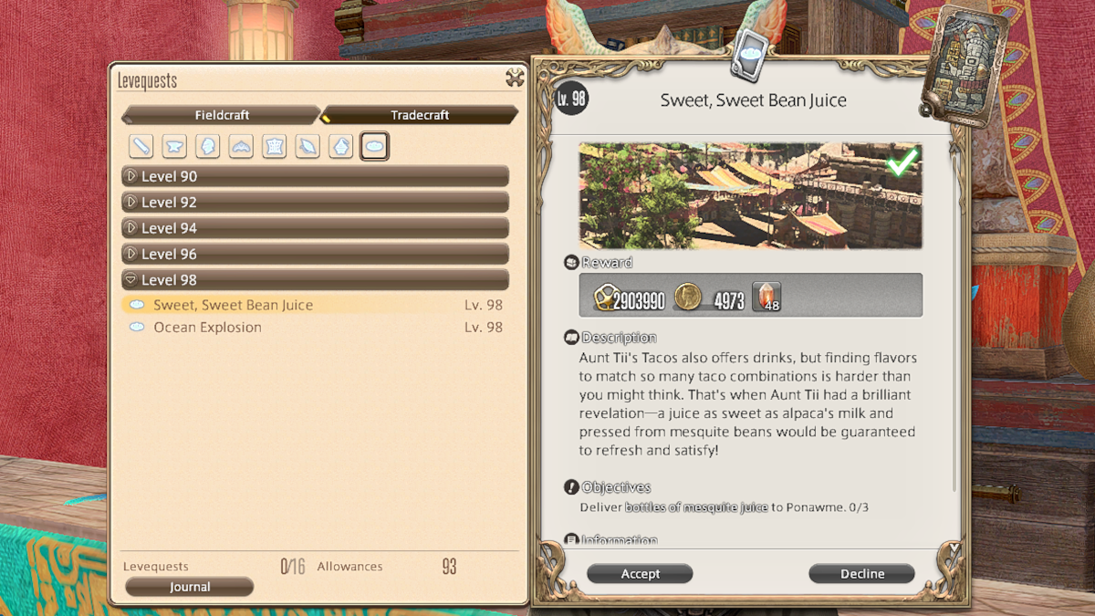 How to unlock Crafter and Gatherer Leves in FFXIV Dawntrail