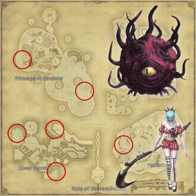 FFXIV: Dawntrail A and S rank Hunt Marks and their spawn locations ...