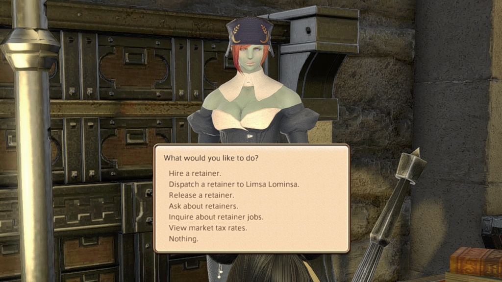 How to level Retainers and switch their Job in FFXIV