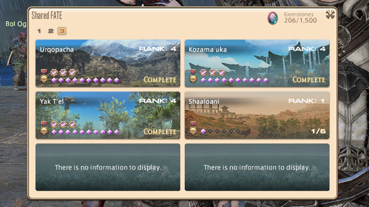 FFXIV Dawntrail: Shaaloani Bicolor Gemstones, all vendors and ranks ...