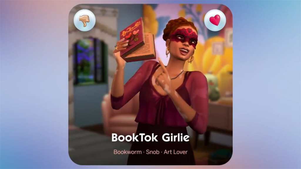 You can add your own Sims 4 characters to Lovestruck's dating app ...