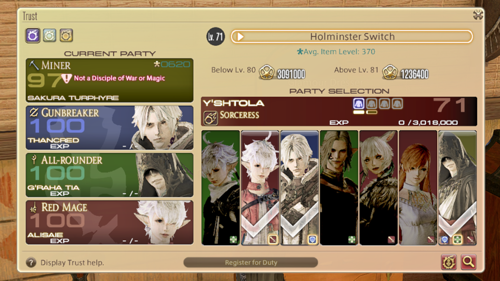How to unlock and equip all Trust Glamour in Final Fantasy XIV (FFXIV)