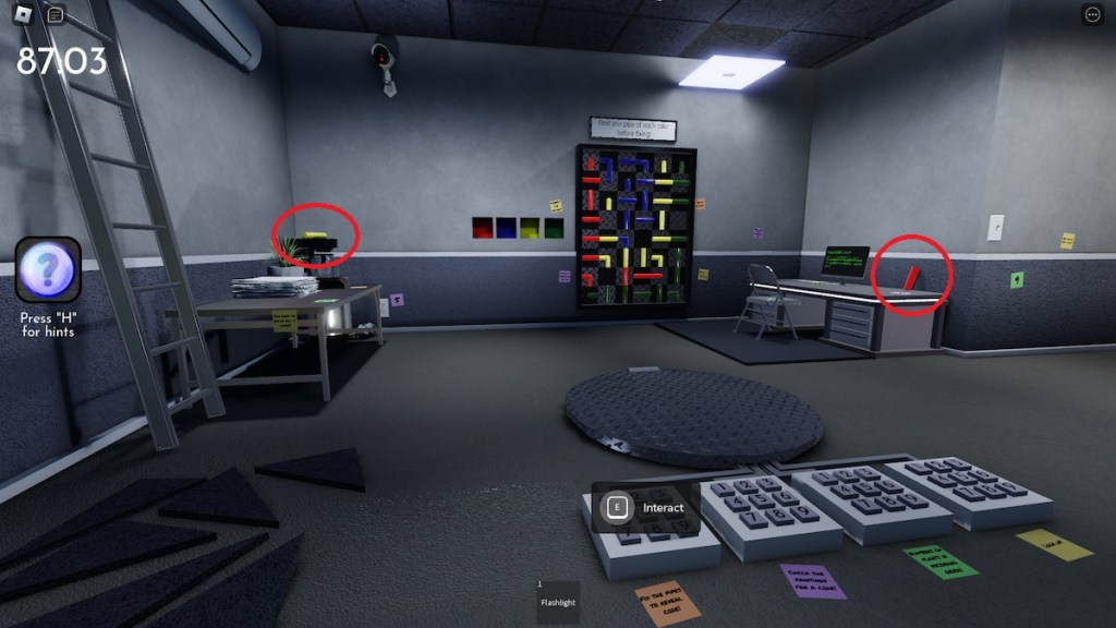 Roblox Terminal Escape Room Beginner Mode answers for Chapters 1-2