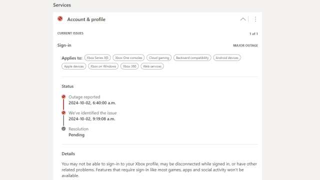 Are Xbox services down? How to check server status
