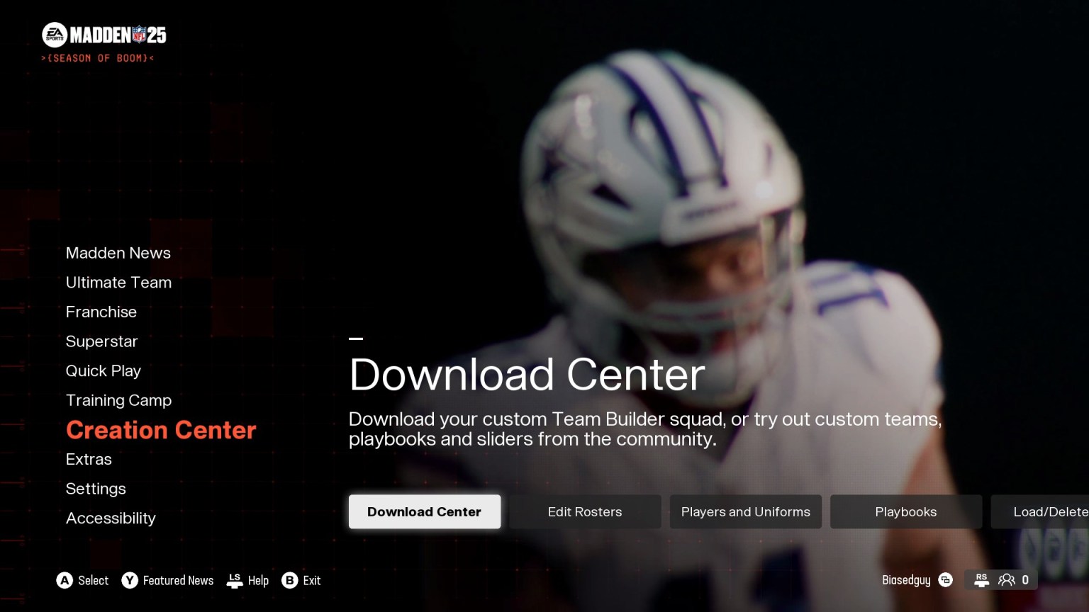 How to create and use custom rosters in Madden NFL 25 – Destructoid
