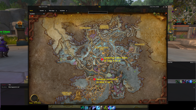 All Blacksmithing Knowledge Treasure locations in WoW The War Within