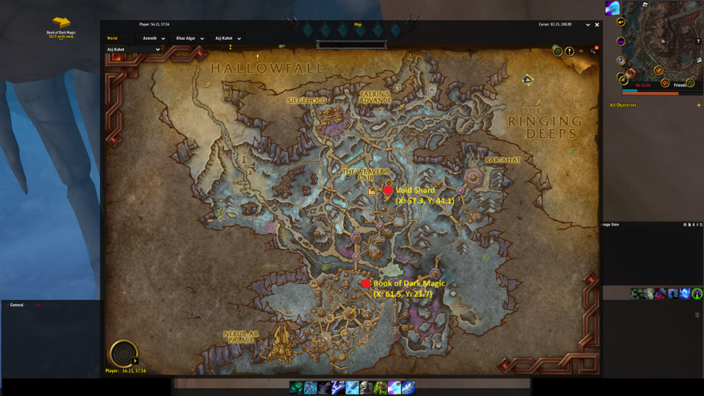 All Enchanting Knowledge Treasure locations in WoW The War Within