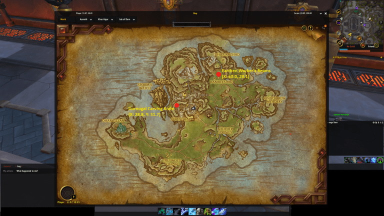 All Skinning Knowledge Treasure locations in WoW The War Within