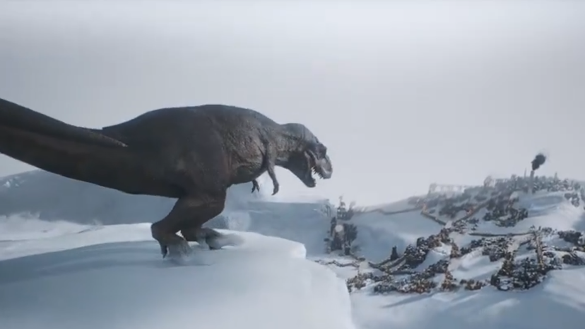 Frostpunk 2 hints at mod support, featuring a T-Rex, ahead of September ...