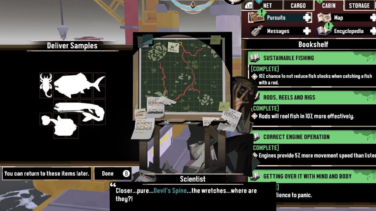 How to get all the samples from Devil's Spine for the Scientist in ...