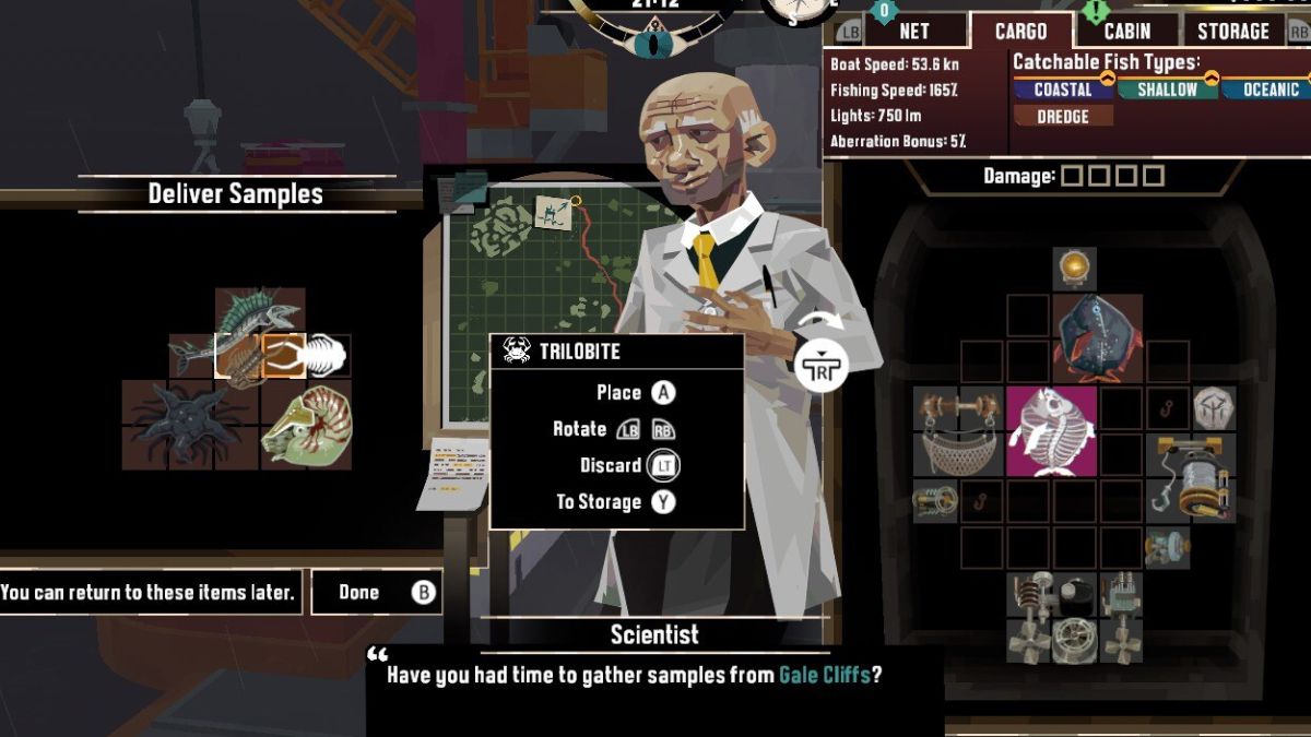 How to get all the samples from Gale Cliffs for the Scientist in Dredge ...