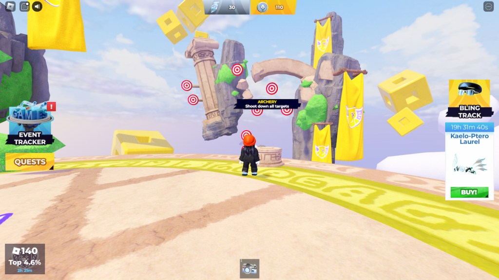 How to complete all quests in Roblox The Games event