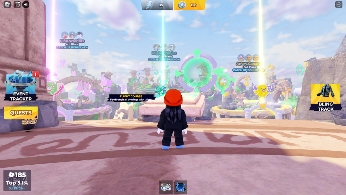 How to complete all quests in Roblox The Games event