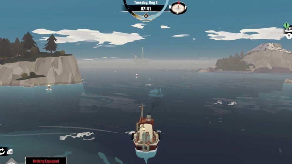 How to find and start The Iron Rig in Dredge