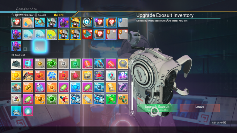 No Man's Sky: How to unlock Exosuit tech slots – Destructoid