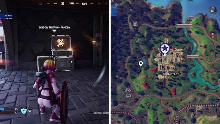 Where to find all Shadow Briefing Armory stations in Fortnite ...