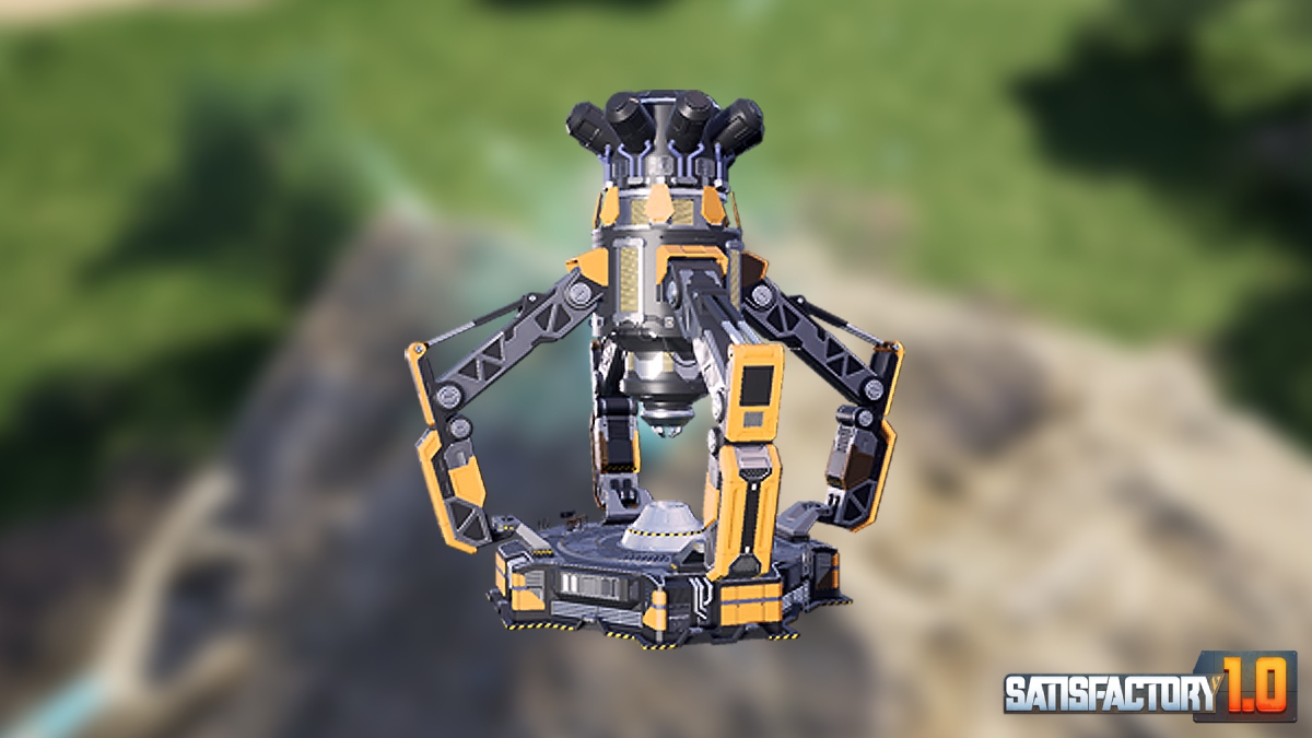 How to craft Alien Power Augmenter in Satisfactory 1.0 – Destructoid